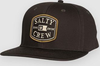 Salty Crew Capitals Snapback Cap charcoal