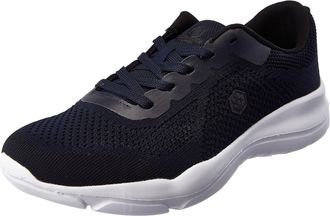 Lumberjack Herren Agatha Gymnastikschuh, Marineblau, 44.5 EU