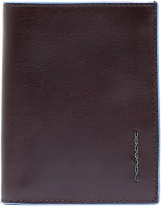 Piquadro Homme, Accessoires, Brun, Taille: ONE Size Vertical Trifold Wallet