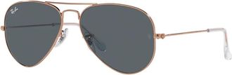 Ray-Ban unisex, Accessoires, Jaune, Taille: ONE Size Lunettes de soleil Aviator classiques