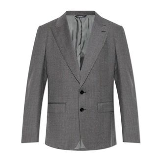 Dolce & Gabbana Wollblazer - - Jackets - Herren - Grau - L