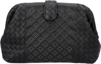 Bottega Veneta Pre-owned Lauren 1980 Clutch - Femme - Pre-owned - Noir - Taille: ONE Size
