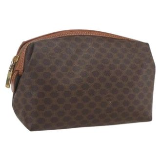 Celine Pochette en plastique Pre-owned - Femme - Pre-owned - Brun - Taille: ONE Size