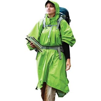 Sea To Summit Regenschutz 70D Tarp Poncho Green Green