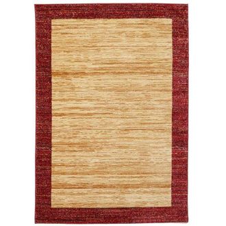 Un amour de tapis Unamourdetapis - Tapis salon et chambre 120x180 beige rectangle tiss&eacute; motif simple chobay 2