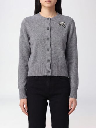 Burberry Cardigan aus Merinowolle und Kaschmir mit Strass-EKD-Logo