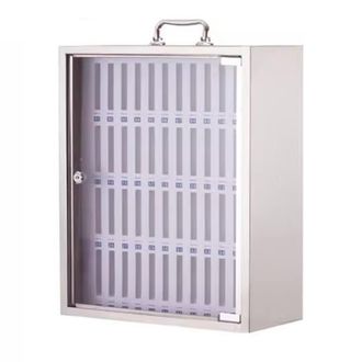 Generic Handygarage Schule, Handy Aufbewahrungsbox, Fächer Aus Verdicktem EPE-Schaum Mit Sicherem Schlüsselschloss, Geeignet for Schulen und Unternehmen(40 * 