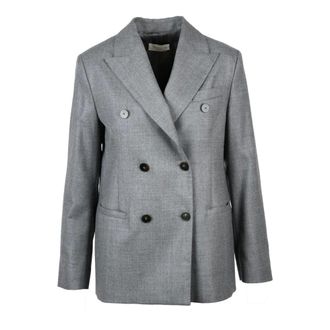 Slowear Slowear - Veste crois&eacute;e - Femme - Vestes - Gris - Taille: 40 FR