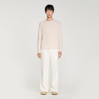 Sandro Pull col rond en point de riz