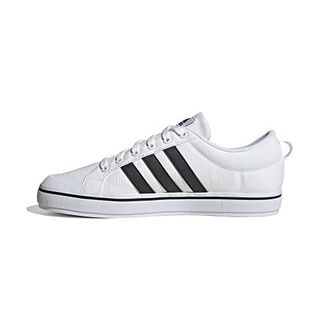 adidas Homme Bravada 2.0 Lifestyle Skateboarding Canvas Shoes, Cloud White/Core Black/Core Black, 41 1/3 EU