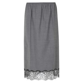 Semicouture Femme, Jupes, Gris, Taille: 36 FR Becka Skirt