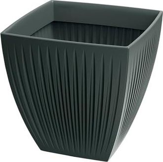 Prosperplast Blumentopf Latia Square MIDL, &Oslash; 40 x 40 cm, Anthrazit