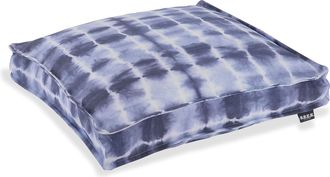 H.O.C.K. Badu Batik Midnight Outdoor Sitzkissen 40x40x5cm col. 03 blau