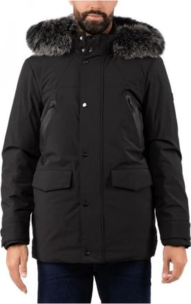 HèSKIMO Homme, Vestes, Noir, Taille: XL Parka