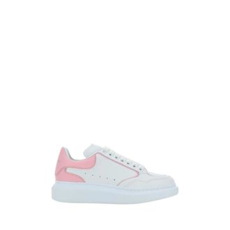 Alexander McQueen Leder-Sneakers mit Plateausohle - - Shoes - Damen - Wei&szlig; - 36 EU