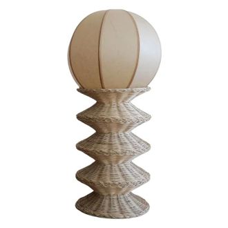 Honor&eacute; Lampe &agrave; poser en rotin Bilba Honor&eacute;