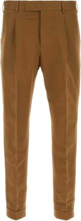 Pantaloni Torino Homme, Pantalons, Brun, Taille: 3XL Pantalon M&eacute;lange Lin Biscuit