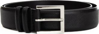 Orciani Klassischer G&uuml;rtel aus Saffiano-Leder - - Accessories - Herren - Schwarzk - 105 CM