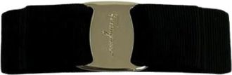 Ferragamo Barrette Pre-owned - Femme - Pre-owned - Noir - Taille: ONE Size