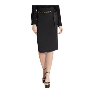 Elisabetta Franchi Damen, R&ouml;cke, Schwarzk, SGr&ouml;&szlig;e