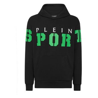 Plein Sport Hoodie Sweatshirt - - Sport - Herren - Schwarzk - XS
