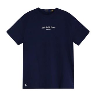Polo Ralph Lauren Rundhals-T-Shirt - - Tops - Herren - Blau - XL