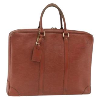 Louis Vuitton Pre-owned Epi Business Bag - - Pre-owned - Damen - Braun - ONE SIZE