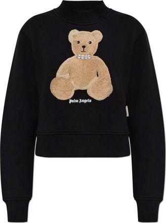 Palm Angels Femme, Sweatshirts et sweats &agrave; capuche, Noir, Taille: 36 FR SweaT-shirts