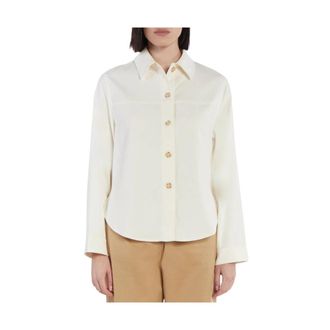 Sams&oslash;e & Sams&oslash;e Weit geschnittenes Hemd - - Blouses & Shirts - Damen - Beige - XS