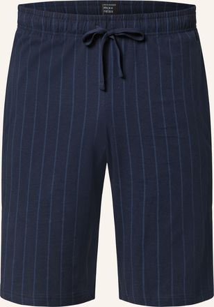 Schiesser Schlafshorts Mix+Relax blau