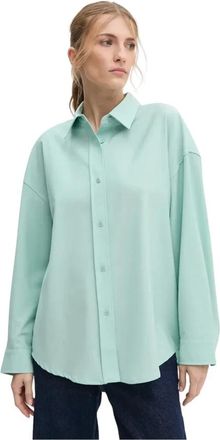 American Vintage Femme, Blouses et Chemises, Vert, Taille: 36/38 FR Chemise Doacity