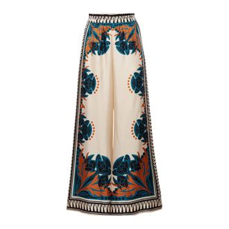 La DoubleJ Pantalon Palazzo - Femme - Pantalons - Multicolore - Taille: 42 FR