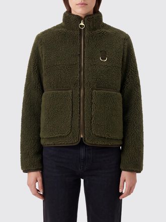Barbour Elenora Fleecejacke mit Stehkragen aus recyceltem Stoff und aufgesetzten Taschen