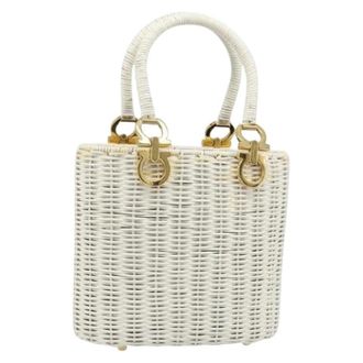 Ferragamo Sac seau Pre-owned - Femme - Pre-owned - Blanc - Taille: ONE Size
