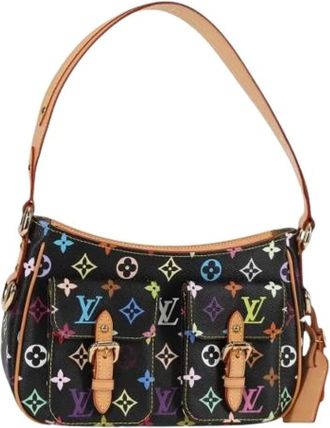 Louis Vuitton Sac &agrave; main Pre-owned Vintage Monogram Multicolor en toile - Femme - Pre-owned - Noir - Taille: ONE Size