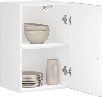 vidaXL Vidaxl - Armoire murale de cuisine Porto blanc bois ding&eacute;nierie