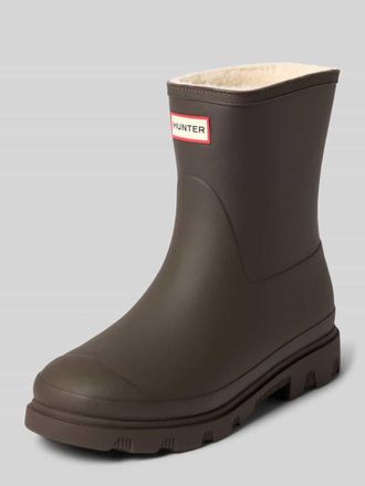 Hunter Stiefel mit Logo-Detail