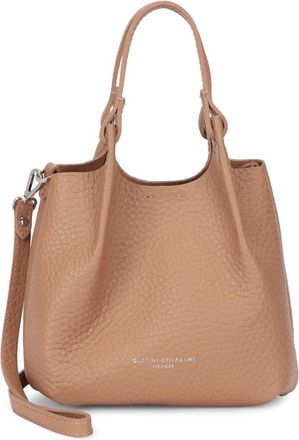 Gianni Chiarini Femme, Sacs, Brun, Taille: ONE Size Dua Bubble Double Leather Handbag