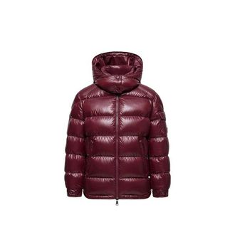 Moncler Doudoune droite &agrave; capuche