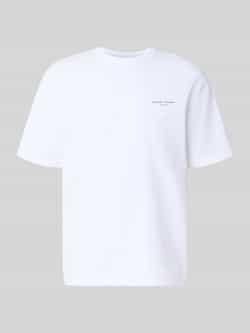 Sams&oslash;e & Sams&oslash;e T-Shirt mit Label-Stickerei Modell Sauni