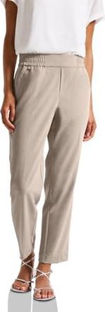 Street One 3716539 Pantalon &agrave; Rayures Gallon, Beige Matin, 34W / 28L Femmes