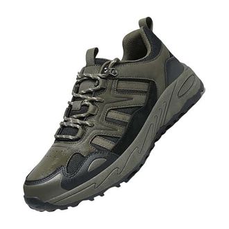 Generic Baskets de marche pour homme - Chaussures de course &agrave; pied plat - Antid&eacute;rapantes - Chaussures d&eacute;contract&eacute;es - Chaussures de randonn&eacute;e respirantes - So
