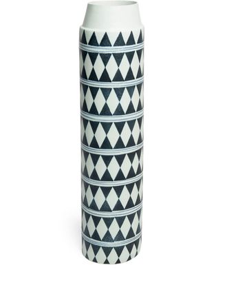 L'OBJET vase à forme cylindrique (51cm) - Noir