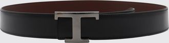 Tod's Ceinture T Timeless r&eacute;versible et ajustable en cuir lisse bicolore
