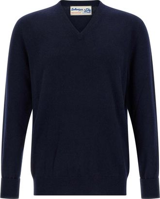 Ballantyne Herren, Strickwaren, Blau, 2XLGröße