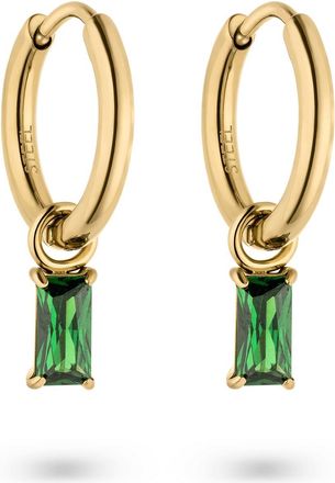 s.Oliver Ohrring - Elegante Creolen aus poliertem Edelstahl - gold - wasserfest & hautfreundlich