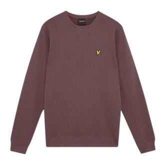 Lyle & Scott Homme, Pulls, Violet, Taille: XL maglieria e felpe Cotone