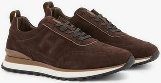 Hackett Leder -leder -Sneaker - Brown