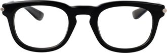 Alexander McQueen Stilvolle optische Brillen f&uuml;r M&auml;nner - - Accessories - Herren - Schwarzk - 48 MM