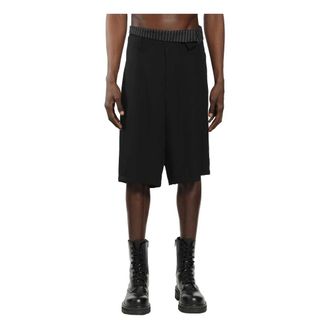 Yohji Yamamoto Thai Hosen - - Shorts - Herren - Schwarzk - M